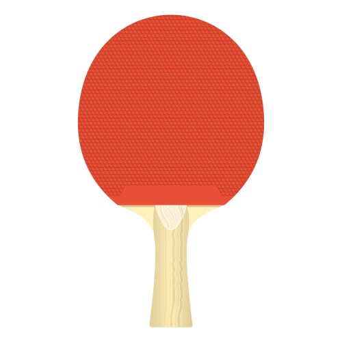 Table tennis rackets Royalty Free Vector Image
