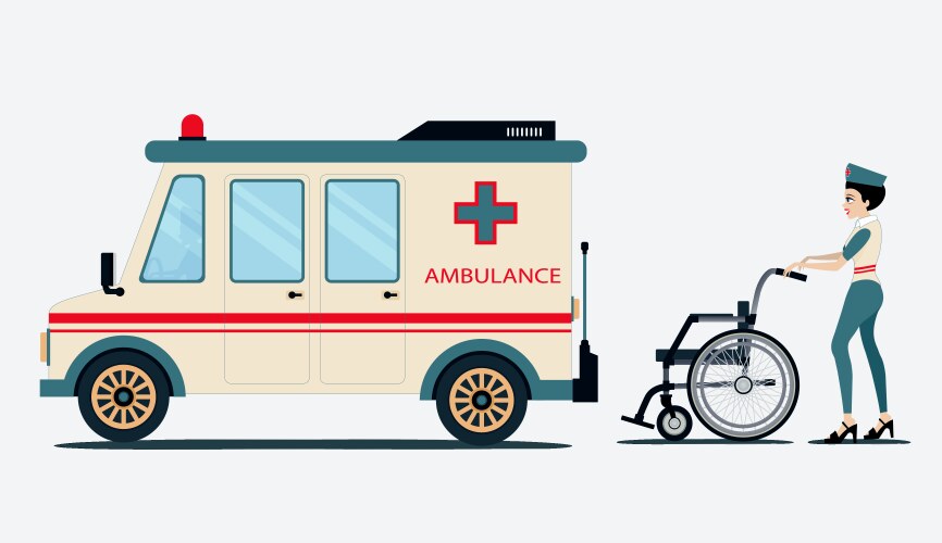 Ambulance Royalty Free Vector Image - VectorStock