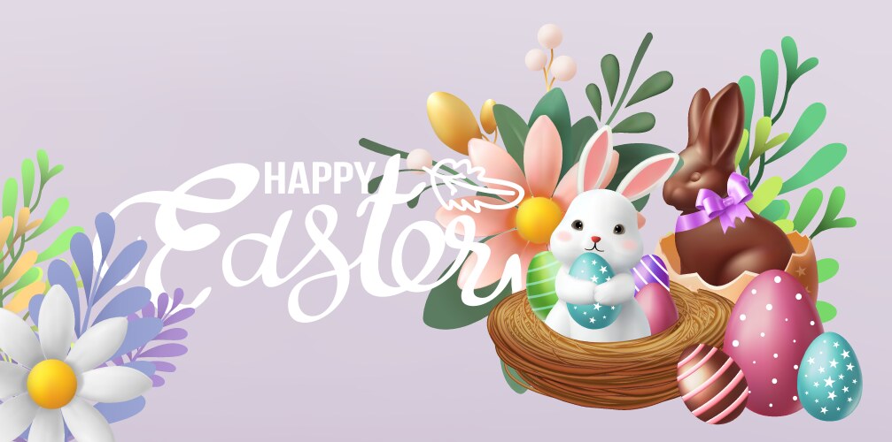 Easter Banner Vector Images (over 63,000)