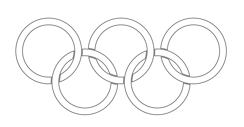 Tokyo japan - 26th march 2020 olympic rings Vector Image