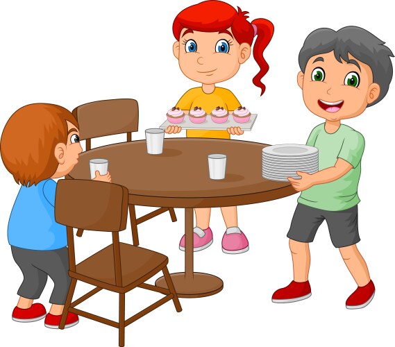 Cartoon Dining Table Vector Images (over 5,700)