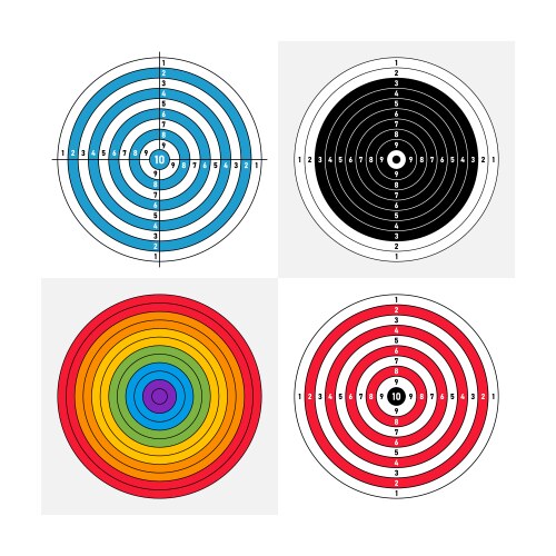 Shooting Range Target Practice Vector Images (over 3,300)