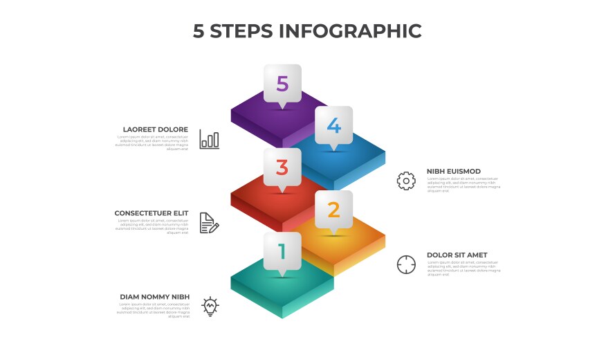 5 Steps Infographic Vector Images (over 27,000)