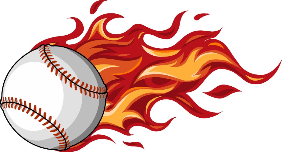 Baseball Flames Vector Images (over 800)
