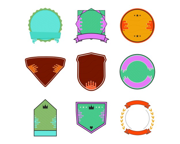 Blank Patch Template Vector Images (over 2,800)