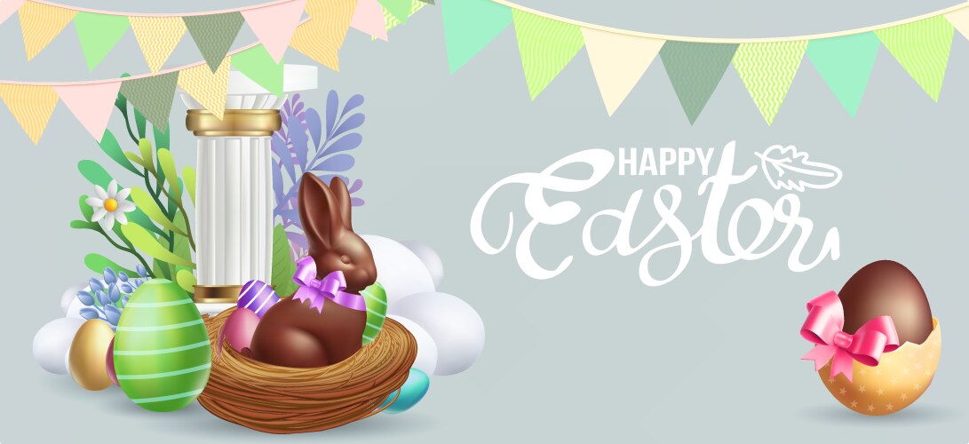 Easter Banner Vector Images (over 65,000)