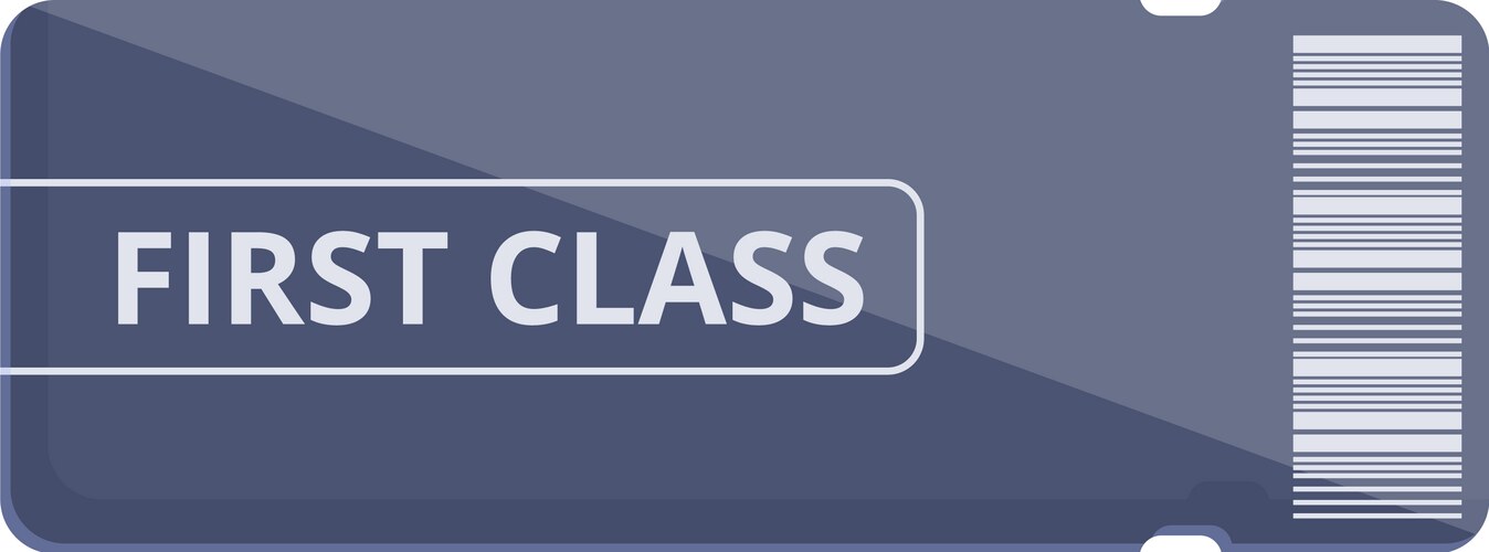 First Class Ticket Vector Images (over 400)
