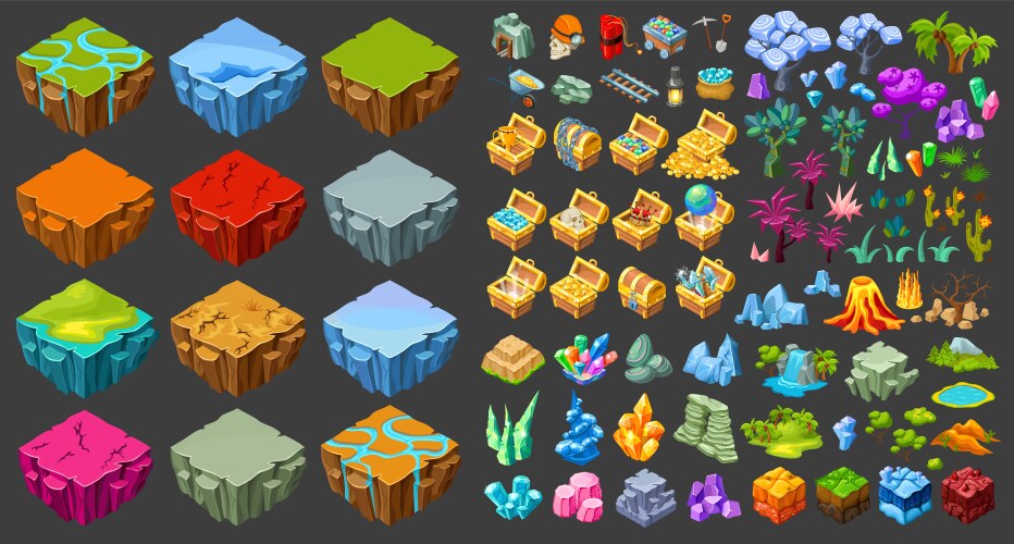 Isometric Landscape Vector Images (over 21,000)