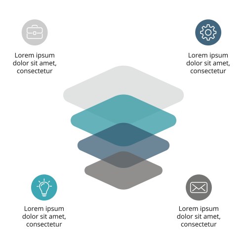 2 step template banner infographic diagram chart Vector Image