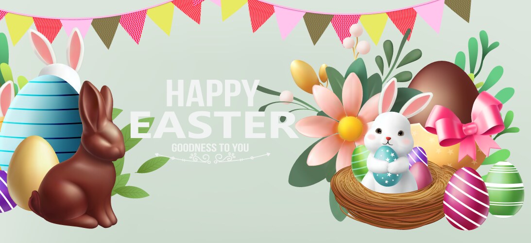 Easter Banner Vector Images (over 63,000)
