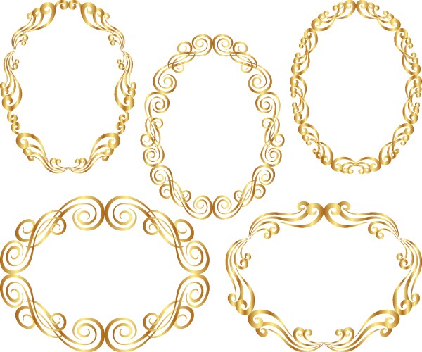 Oval Border Vector Images (over 18,000)