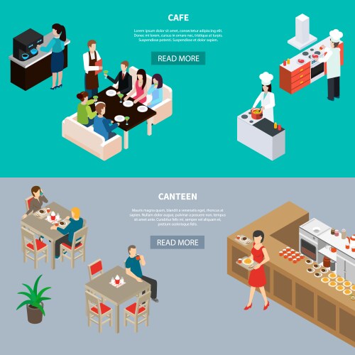 Isometric Restaurant Vector Images (over 33,000)