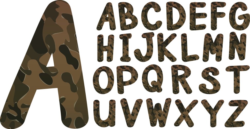 Alphabet Arms Vector Images (over 1,500)
