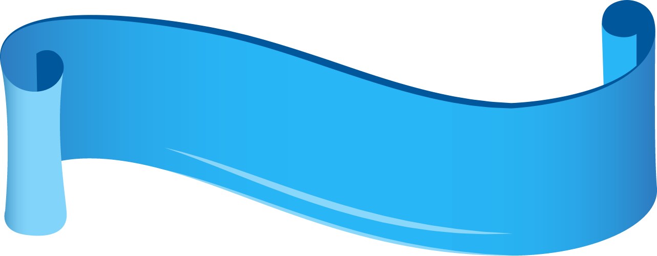 Blue Scroll Ribbon Banner Vector Images (over 2,000)