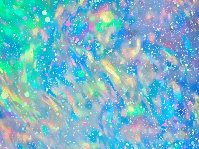 Opal gemstone background trendy template Vector Image