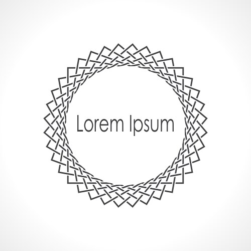 Round Monogram Frame Vector Images (over 8,500)