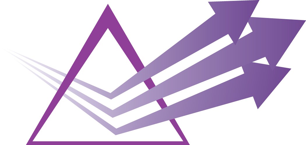 4d logo design concept Royalty Free Vector Image