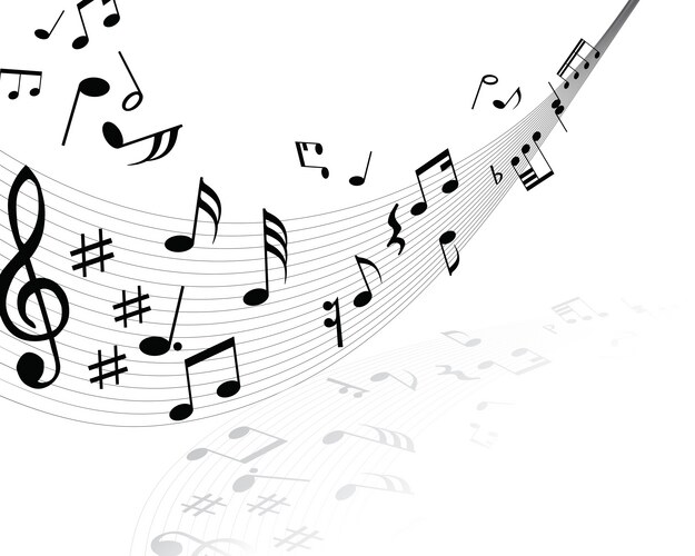 Music notes Royalty Free Vector Image - VectorStock