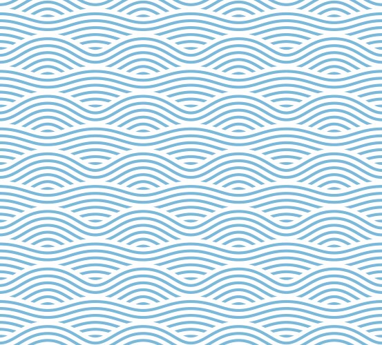 Seamless wave pattern Royalty Free Vector Image