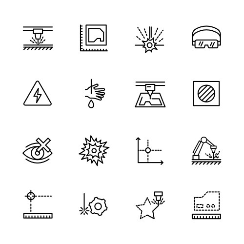 Laser Symbol Vector Images (over 40,000)