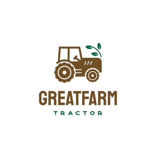 King farm logo Royalty Free Vector Image - VectorStock