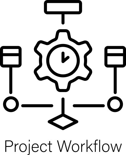 Project handover Royalty Free Vector Image - VectorStock