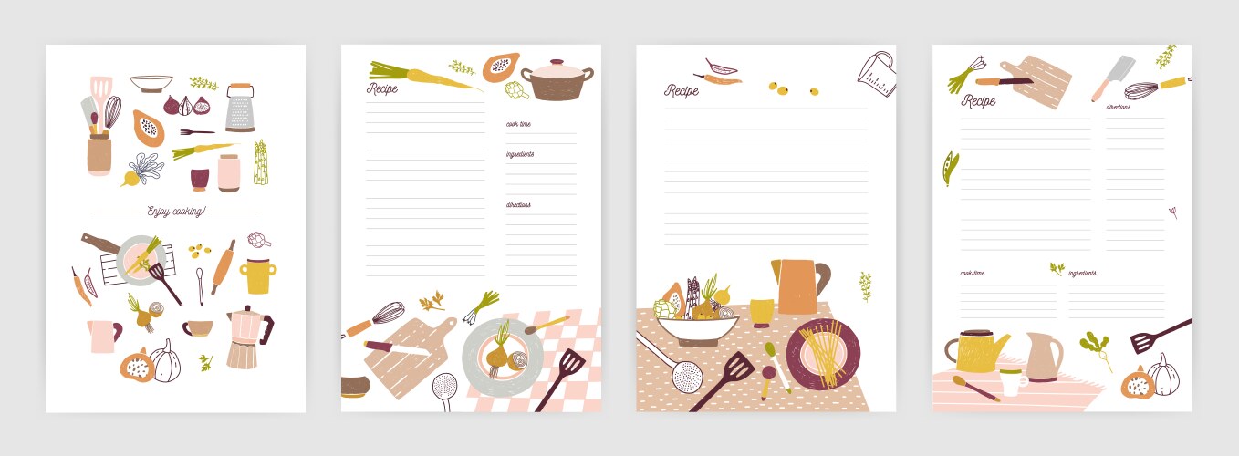 Ingredients List Blank Vector Images (over 160)