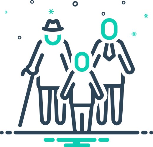 Generation Royalty Free Vector Image - VectorStock