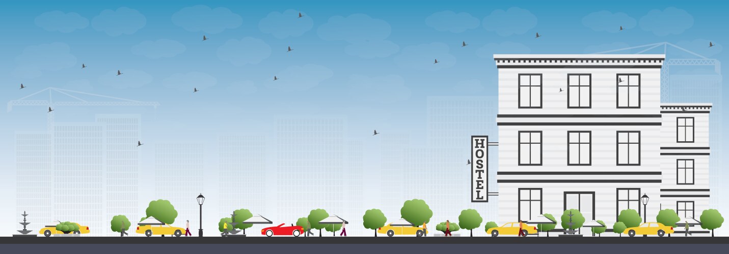 Hostel Building Vector Images (over 3,500)