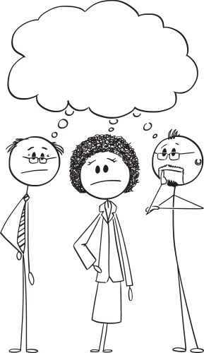 Stick Figure Thinking Vector Images (over 1,500)