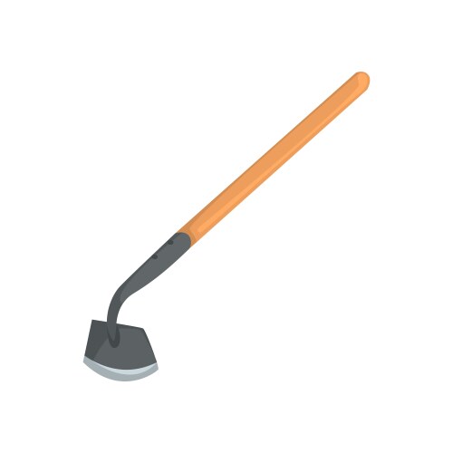 Garden rake agriculture tool Royalty Free Vector Image