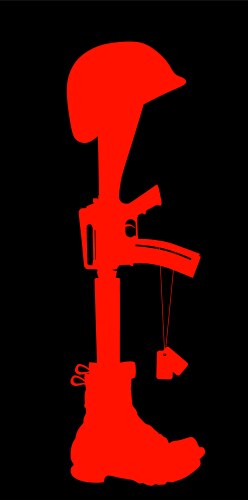 Fallen Soldier Silhouette Vector Images (over 160)