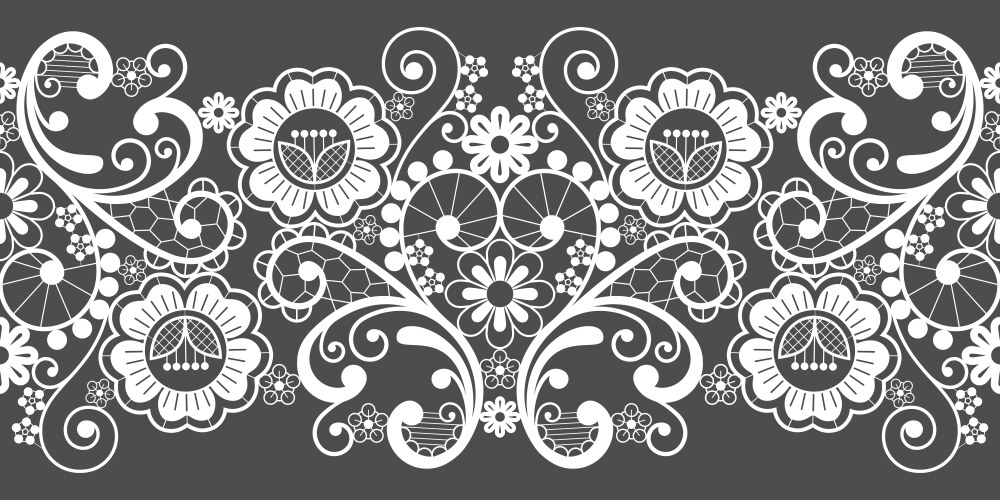 Seamless Lace Pattern Vector Images (over 50,000)