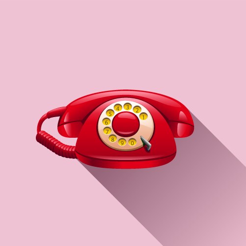 Phone Red Number Vector Images (over 4,200)