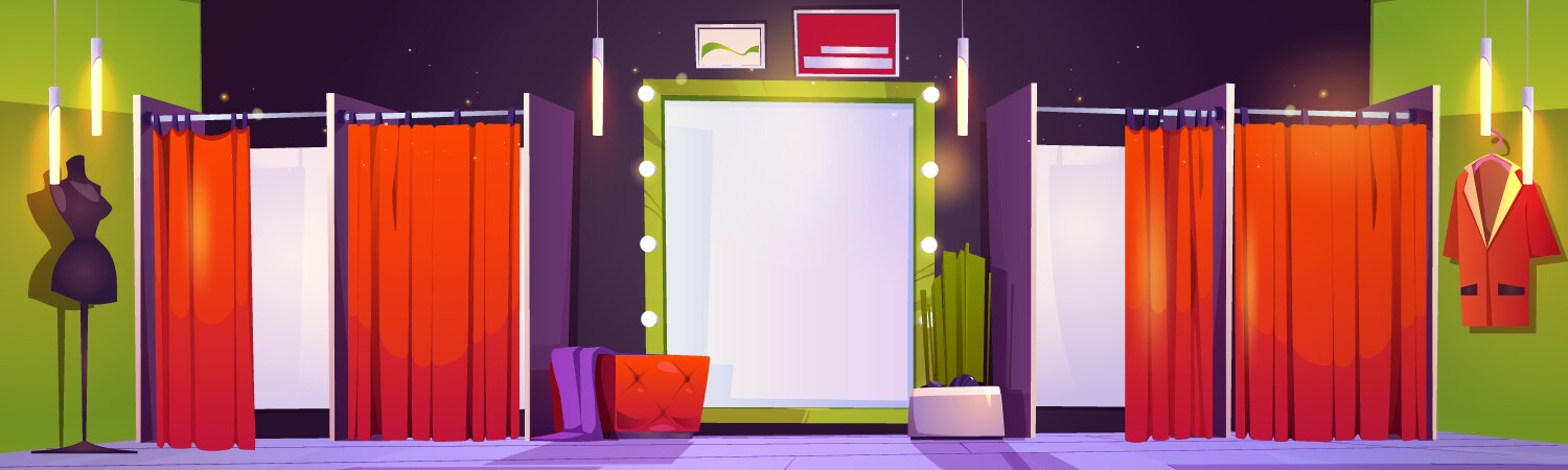 Fitting Room Vector Images (over 9,500)