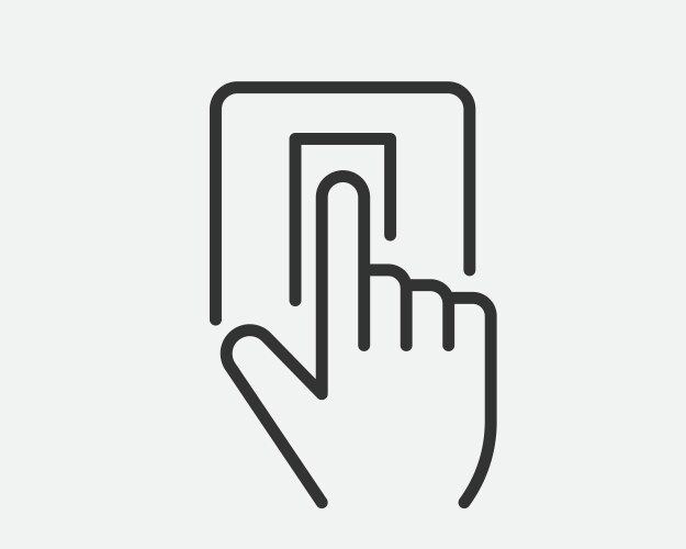 Light dimmer icon line trendy design electricity Vector Image