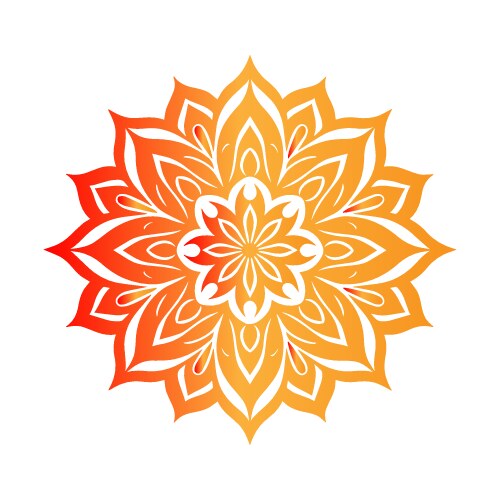 Mandala art trend 2025 Royalty Free Vector Image
