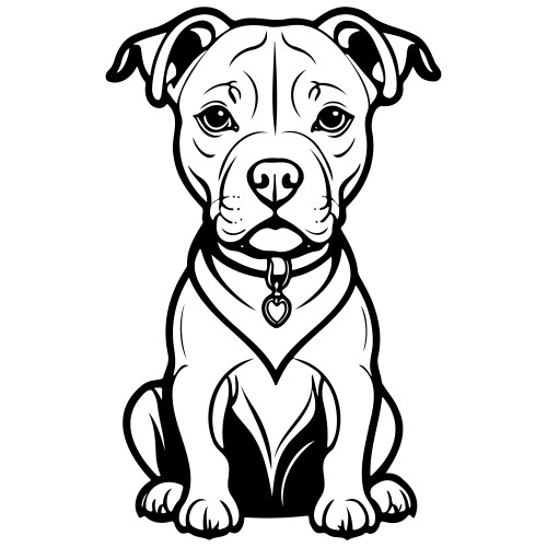Pitbull Cartoon Vector Images (over 1,500)