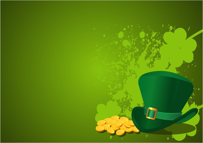 St patricks day background Royalty Free Vector Image