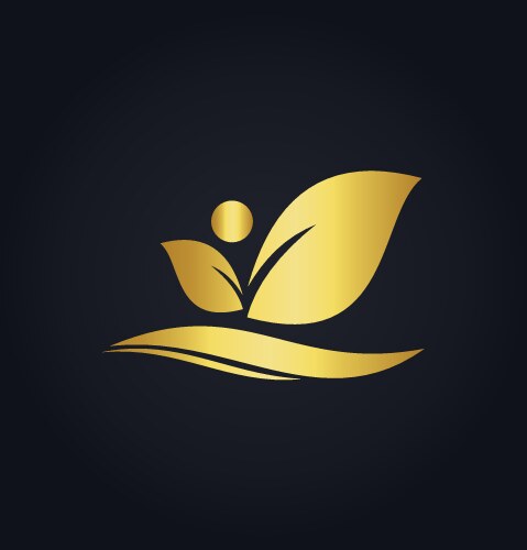 Logo Gold Leaf Vector Images (over 23,000)