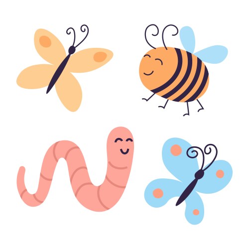 Cartoon Images Of Insects Cartoon Insects Vector Images (over 82,000)