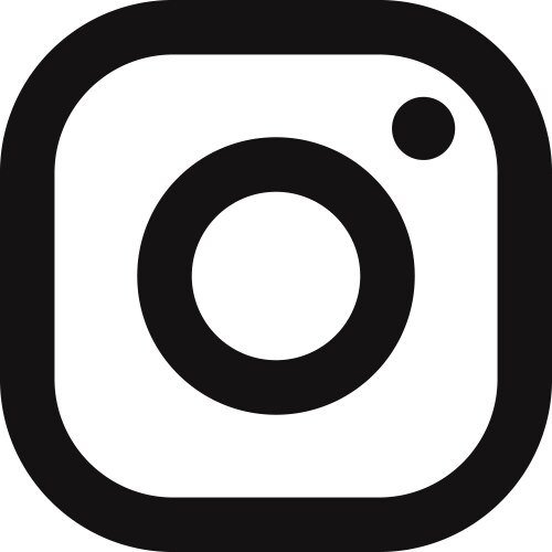 Instagram Icon Black and White Vector Images (over 5,900)