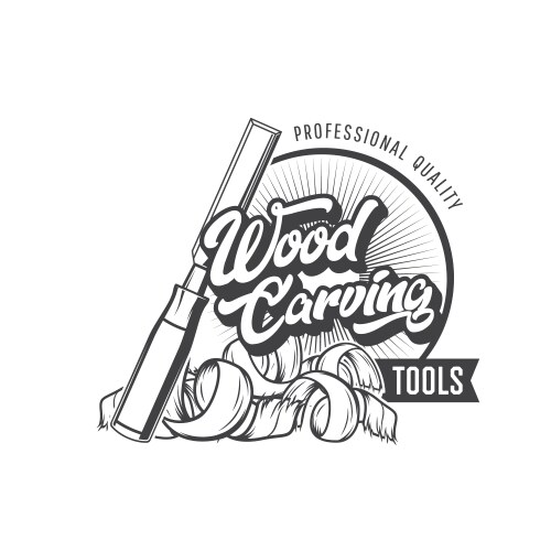 Wood Carving Logo Vector Images (over 1,200)