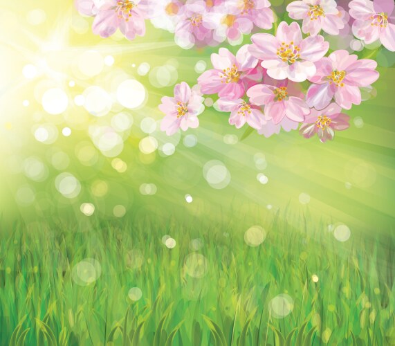 Spring time Royalty Free Vector Image - VectorStock