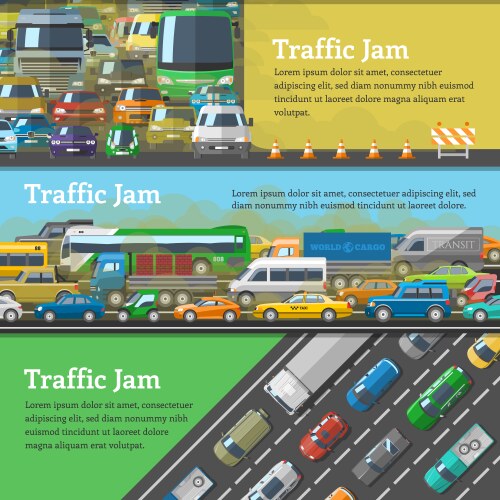 Traffic Jam Vector Images (over 2,300)