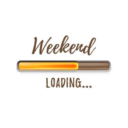 Weekend Loading Vector Images (over 290)