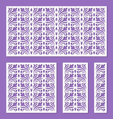 Square panel with flowers and a butterfly Vector Image