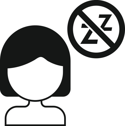 Female depression cry icon simple wife Royalty Free Vector