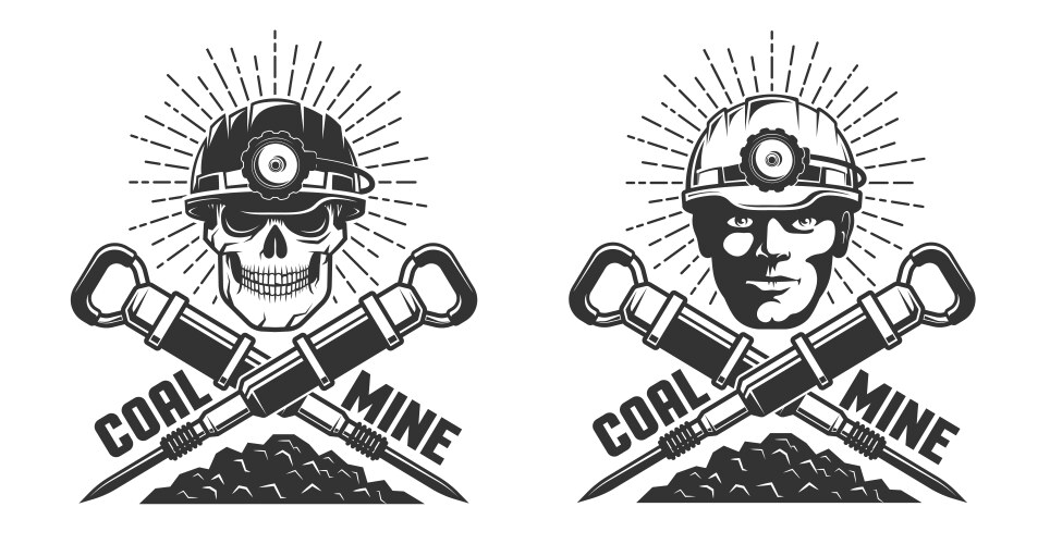 Miner Skull Vector Images (over 250)