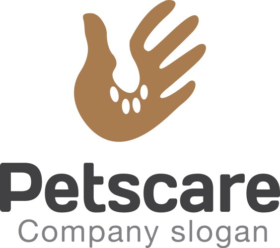 Pets circle logo Royalty Free Vector Image - VectorStock